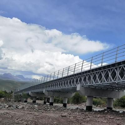 China Emergencia Bailey Puente portátil de acero Q345B Estructura TSR en venta