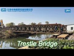 standard or customized trestle bridge bailey bridge low maintenance