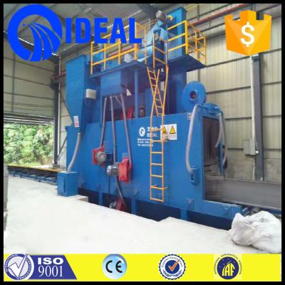 China Automatic professional steel plate shot blaster grit  shot blasting machine from china for sale