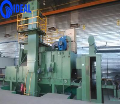 China Abrator type shot blasting machine pretreatment line for 2 m width steel plate for sale