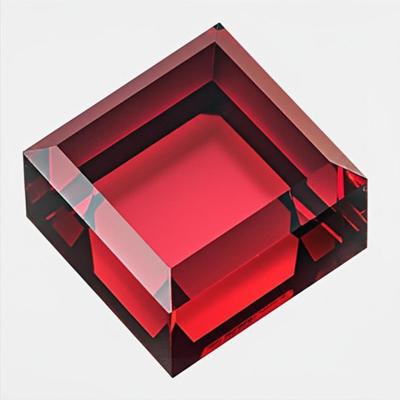 China Garnet mineralogical Magneto-optical substrate with No-doped doping type for sale