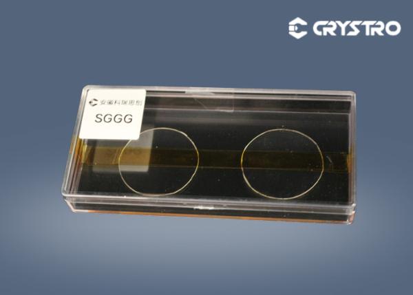 4inch Diameter 1mm SGGG Wafer Substituted Gadolinium Gallium Garnet