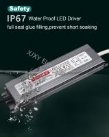 China Aluminum Shell IP67 12V / 24V 200w LED Driver ultra small for sale