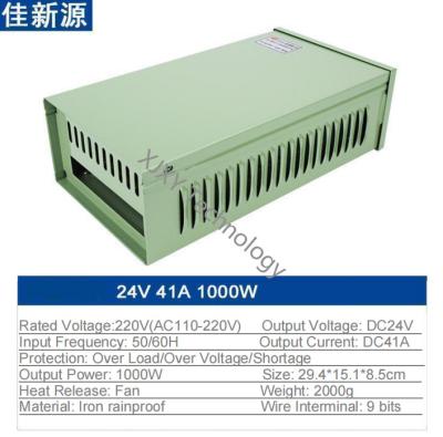 Cina Alimentatore LED antipioggia 24V 1000W 41.6A IP54 Modulo LED in vendita