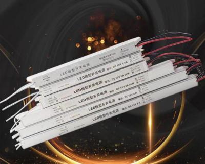 Cina Alimentatore a commutazione ultra sottile 50HZ/60HZ LED della luce della parete 24V 72W 3A in vendita
