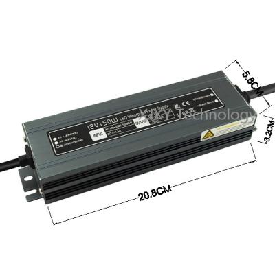 Cina Driver per luci a LED impermeabile 12,5 A 12 Volt 500 Watt Alimentatore Scatola luminosa sepolta in vendita