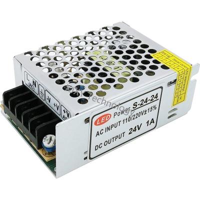 Cina Il driver costante di tensione 24W 24V 1A LED per il LED spoglia l'alimentazione elettrica leggera sepolta in vendita
