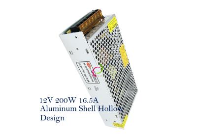 Cina Insegna 50Hz/60Hz della scatola luminosa LED dell'alluminio 12V 200W IP20 dell'alimentazione elettrica 16.5A in vendita