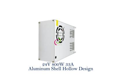 Cina Alluminio 29A 24V 800 Watt Alimentatore da parete Scatola luminosa Modulo Led Strisce luminose in vendita