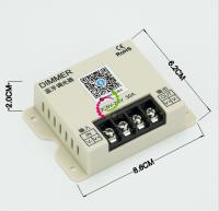 China BT Bluetooth LED Dimmer DC12V - 24V MAX 30A LED Module Light Box for sale