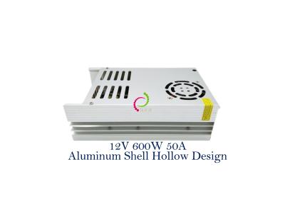 Cina alluminio della luce dell'insegna del convertitore del driver 50Amp della striscia dell'alimentazione elettrica 12V 600W LED in vendita
