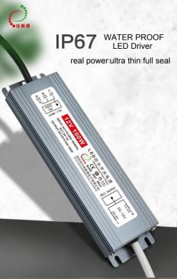 Cina 50W 12V 4.16A waterproof led driver ip67 For Lighting Strips Wall Light in vendita