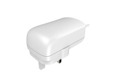 China adaptador universal da alimentação CA de 18W 24V 0.75A 12V 1.5A com a tomada do Reino Unido de 3 dentes à venda