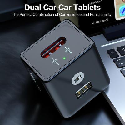 China Dual USB Car Charger 2.4A 3.0A Output for 12V-24V Input for sale
