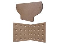 China U Groove Fireplace Insulation Board Rectangle Shape For Industrial for sale