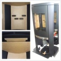 China Thick 10-60mm Ceramic Refractory Board , Sandy Foam Board Insulation For Fireplace for sale