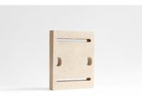 China Nontoxic Lightweight Insulating Fire Bricks , Practical Fireproof Brick Effect Board for sale