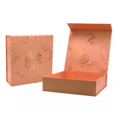 Cina Contenitore d'imballaggio di carta di regalo di piegatura del magnete per il profumo dei prodotti di cura di pelle in vendita