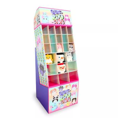 China Retail Chain Store Promotion Cardboard POS Displays Corrugated Stand For Toys for sale