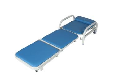 Cina La sedia di lusso del PVC Foldingattendant, alluminio blu di colore piega le sedie in vendita