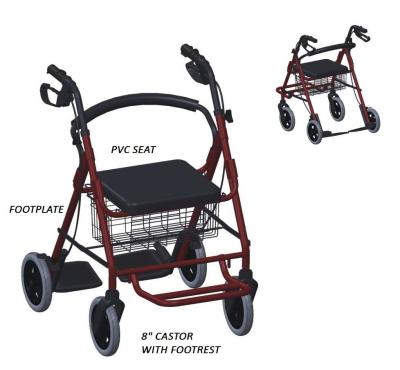 Cina Rollator di compera durevole, adulti guida Rollator di alluminio medico in vendita