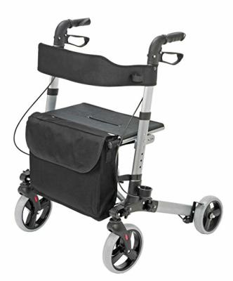 Cina Camminatore a quattro ruote medico piegante medico adulto Rollator dell'azionamento di piegatura del camminatore in vendita