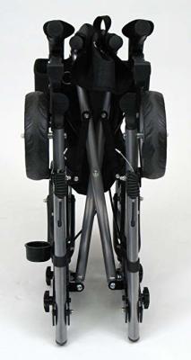 Cina Camminatore a quattro ruote medico piegante medico adulto Rollator dell'azionamento di piegatura del camminatore in vendita