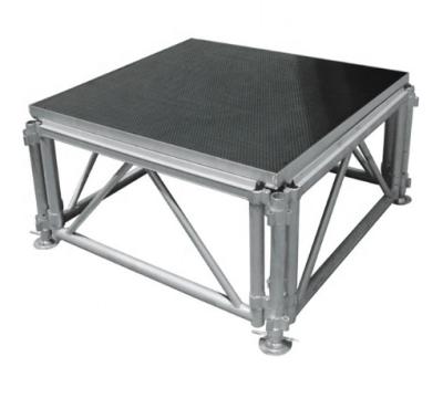 Cina Piattaforma di alluminio piegante regolabile/piattaforma rotonda 750kg/Sqm della fase in vendita