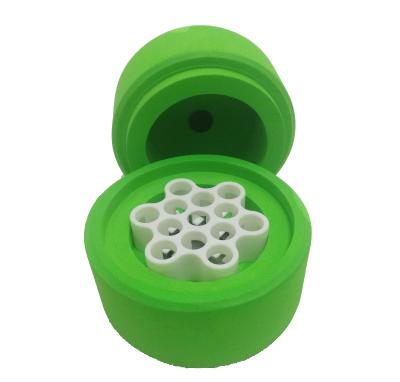 China Sdowbio Programed Cell Cryopreservation Container for 12 X 5ml Cryogenic Vials Cooling Cell Container Te koop