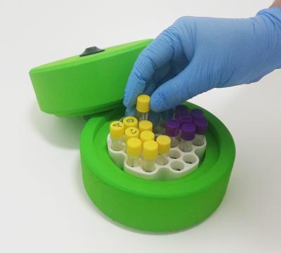 China 30x1ml / 2ml Cryogenic Vials Freezing Container For Biopharmaceutical Lab Experiment Te koop