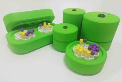 China Cellhome 12 Cell Freezing Container For 12x1ml / 2ml Cryogenic Vials Cat 8657012 Te koop