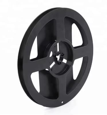 China Black 7-inch SMD LED Flexible Light Strip Packaging Reel, Compatible with 8mm Carrier Tapes for sale