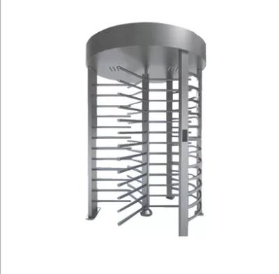 China Cross Rotary Safety 304 Stainless Steel Turnstile Fingerprint / QR Code for sale
