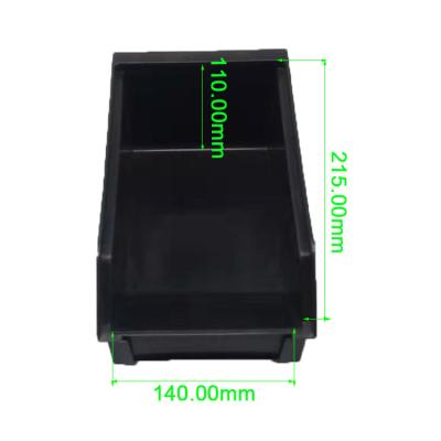 China Recyclable Safe ESD Plastic Trays Containers  235x155x120mm for sale