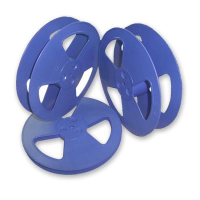 Chine enrouleur de câbles en plastique de 24mm, bobines de fil vides bleues pour l'emballage de résistance de SMD à vendre