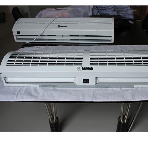 Quality 50hz Frequency Metal Centrifugal Overhead Door Air Curtain with Material and Low for sale