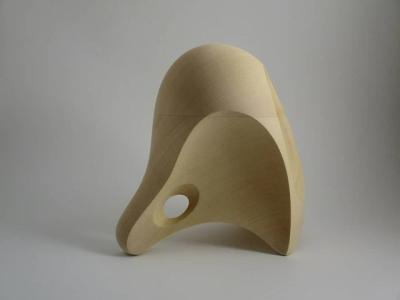 Cina La mano minimalista di progettazione ha scolpito le sculture di legno per la mostra in vendita