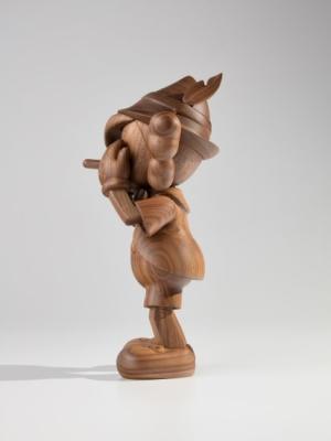 Cina La mano ha scolpito la sostanza tossica di legno astratta di Art Sculpture Ornament Decoration Non in vendita