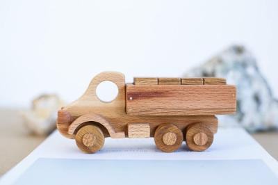 Cina Escavatore di legno Toy With Great Textures dei giocattoli di legno fatti a mano Fadeless in vendita