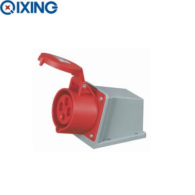 China Surface mounted socket economic type 400V4p IP44 32A for sale