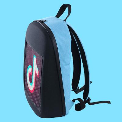China Advertising Smart Led Backpack WIFI Version For Daily Life And Travel for sale