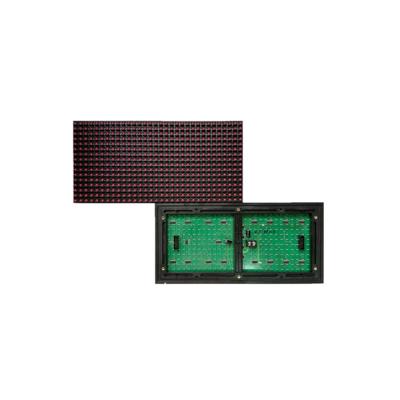 China P10 Red Color DIP Led Screen 320*160mm With Power Off Protection Function for sale