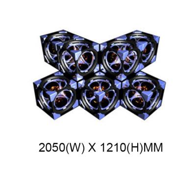 China P5 Indoor DJ Booth Led Screen , High Refresh Led DJ Booth Full Color Display for sale