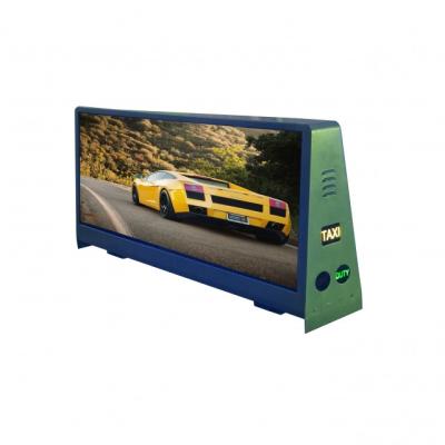 China P4 Taxi Cab Advertising Signs IP65 Waterproof And Dustproof Performance for sale
