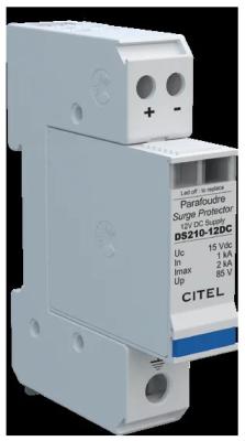 중국 IP20 전격적 DC 전력 서지 안전장치 6 혼 DS210-XXDC 시리즈 판매용