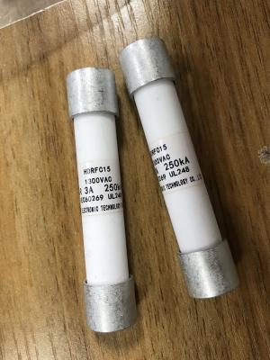 중국 3A 1300V 세라믹 재료 고압 휴즈 현재 250KA 15X75mm 판매용