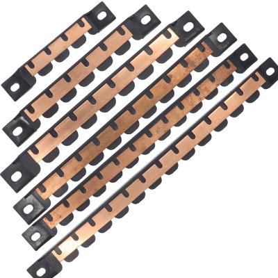 China BARRA de conexión de cobre del multibus de la fila que fluye 12-48V para el disyuntor E5 en venta