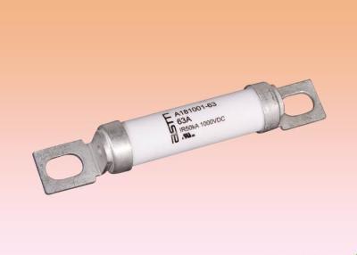 중국 태양에너지 광기전성 자동차 1000v 단시간형 Dc 퓨즈 40a~80a 세라믹 재료 판매용