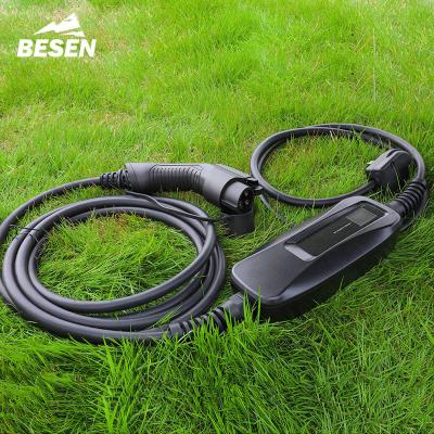 Cina Cassa di ricarica portatile per veicoli elettrici a corrente continua Auto elettrica IEC61851 32A Tipo1 SAE J1772 Per Nissan LEAF in vendita