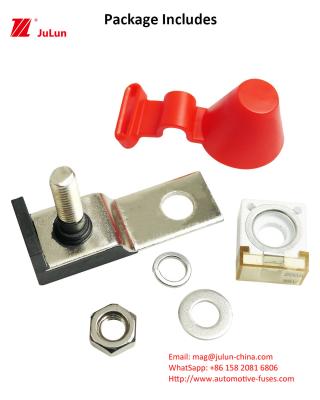 China MRBF Terminal Fuse Box With Single Stud 5/16'' M8 Compact Marine Rated Battery Fuse Up To 58V DC for sale